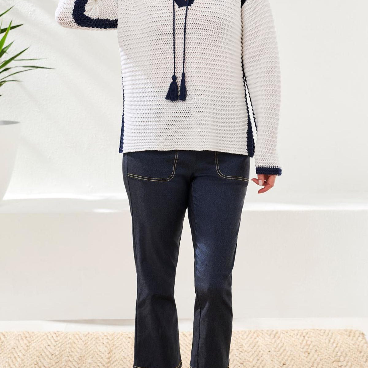 L/S Notch Collar Sweater – LEMONWOOD